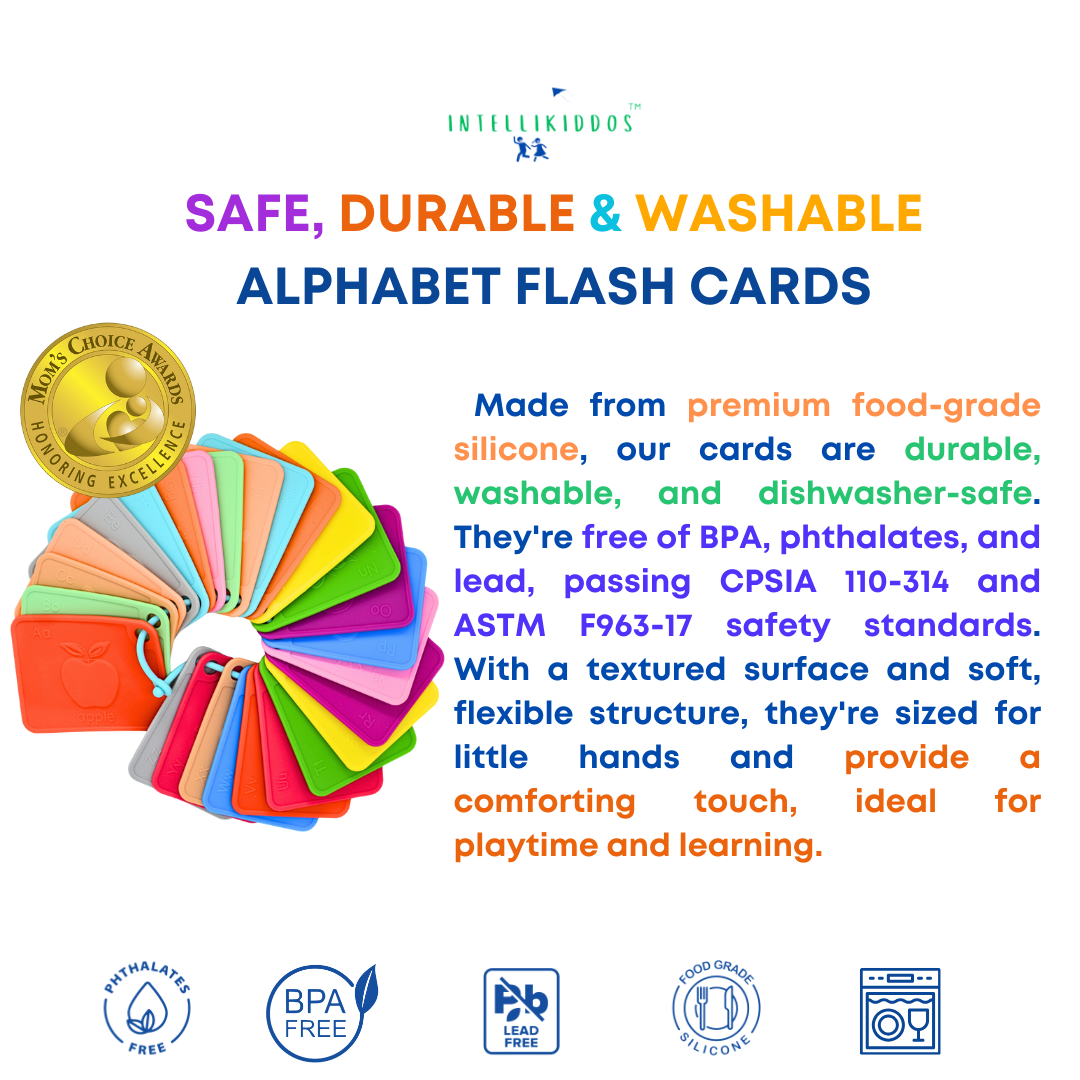 SiliABCs™ FLASH CARDS - A Mom’s Choice Awards® Recipient – Intellikiddos